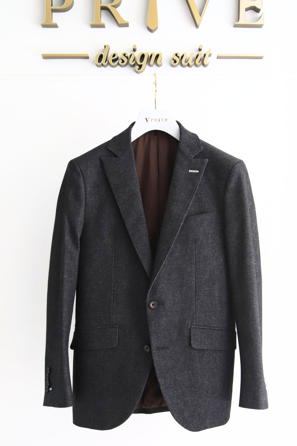 Denim Single Jacket/Black – PRIVE ONLINE